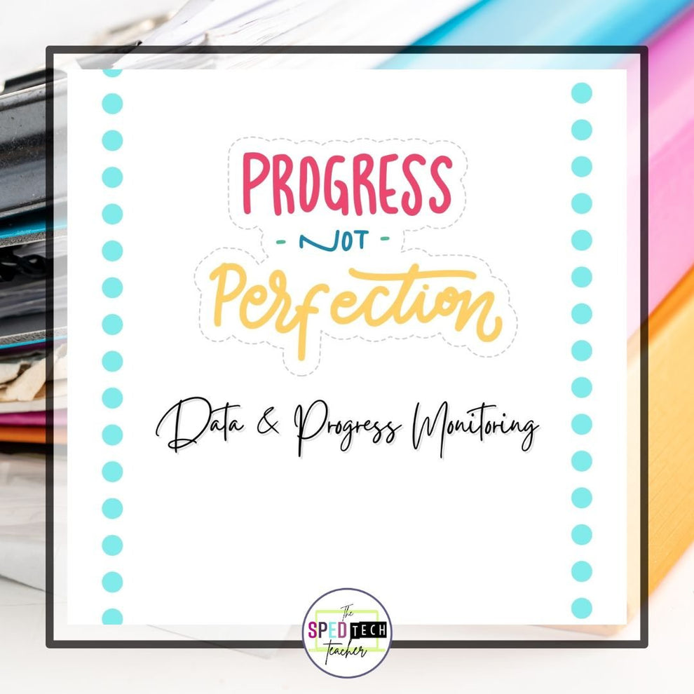 Progress Monitoring Binder Covers (Digital Download) – The SpEd Tech ...
