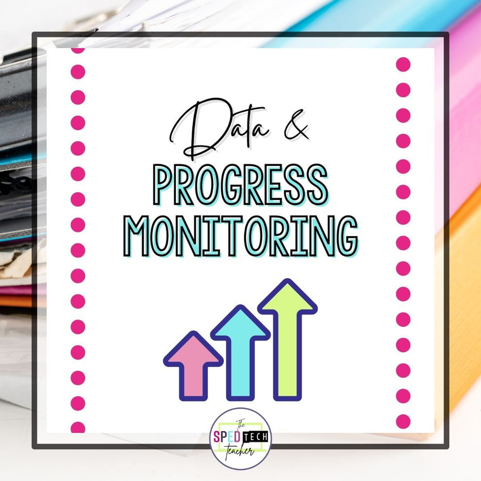 Progress Monitoring Binder Covers (Digital Download) – The SpEd Tech ...
